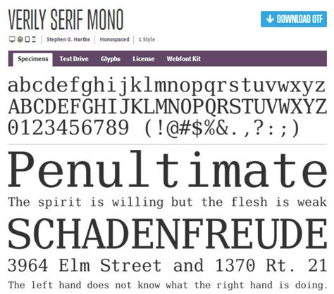 download monospace free commercial fonts