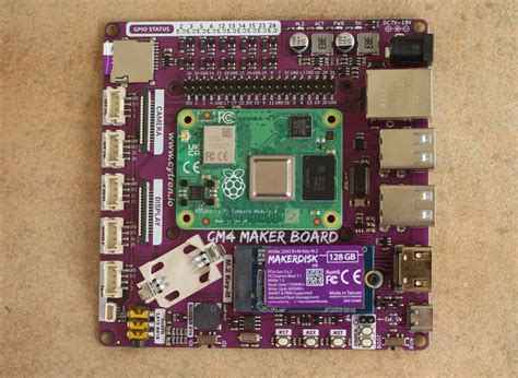 Cm4 Maker Board Review Part 1 Specifications Unboxing And First Boot Cnx Software