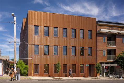 Waechter Architecture Completes All Wood Building In Portland