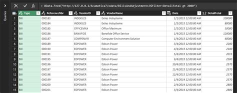 applying filters in odata acumatica odata with microsoft excel and power bi acumatica user