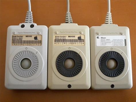 Evolution Of The Apple Mouse Geeky Stuffs