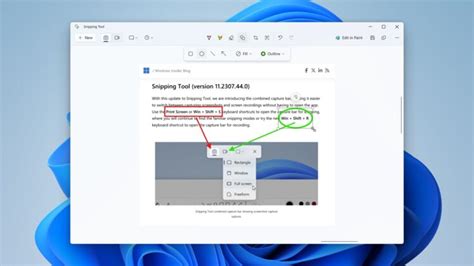 Windows Rolls Out Advanced Features For Snipping Tool And Notepad To Insider Channels WinBuzzer