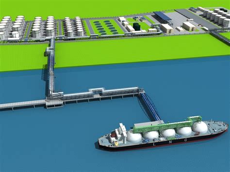 3d Lng Port Ship Turbosquid 1373205