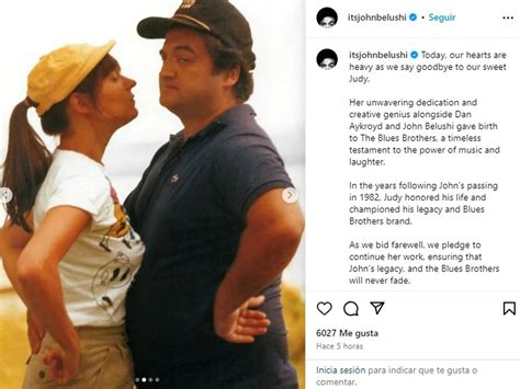 Murió A Los 73 Años Judy Belushi Pisano Actriz Y Viuda De John Belushi