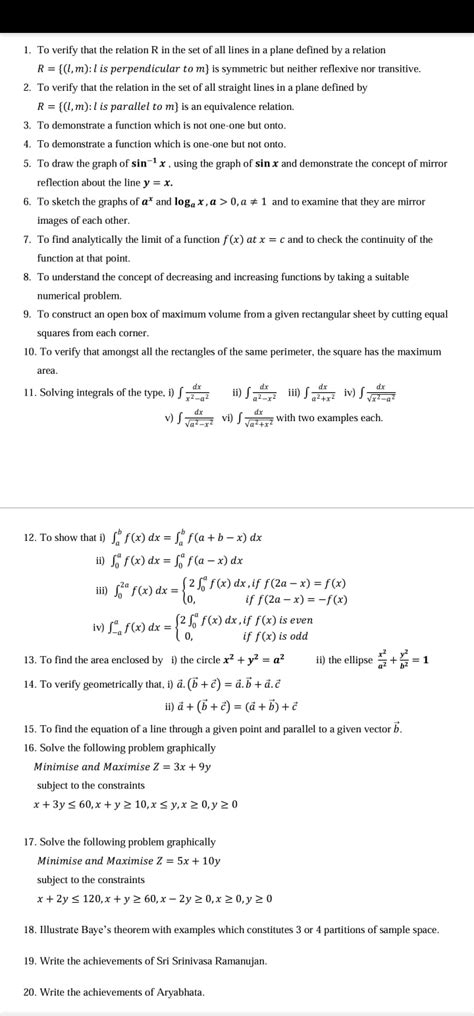 1 To Verify That The Relation R In The Set Of All Lines In A Plane Defin