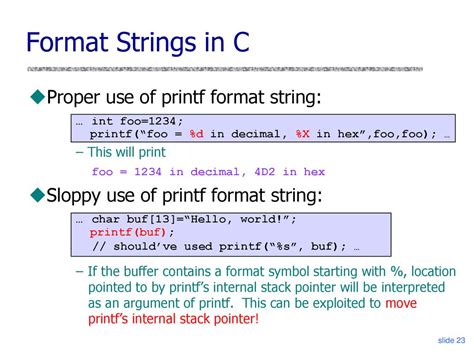 buffer overflow and stack smashing ppt download