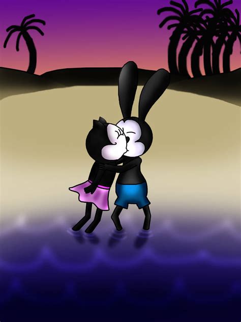 Oswald And Ortensia Kissing By Ozzyoswald On Deviantart
