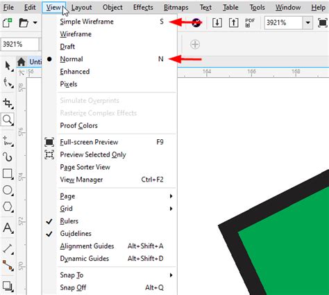 Set A Shortcut To Switch Between Normal View And Wireframe View Community Site General