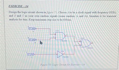 Solved Design The Logic Circuit Shown In Figure Choose Chegg Com
