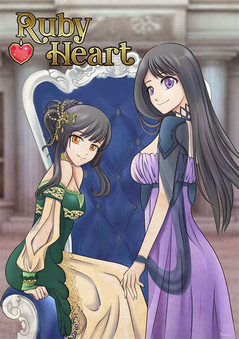Ruby Heart Poster By Naomymikolmaria On Deviantart