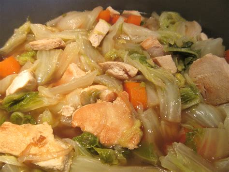 Potée De Chou Chinois Et Poulet Diet And Délices Recettes Dietétiques