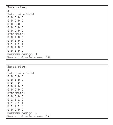 Solved Exercise 1 Minefield Problem Statement During The