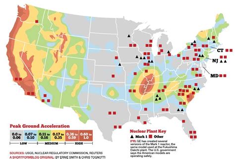 Us Nuclear Plant Fallout Map
