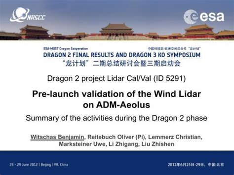 pre launch validation of the wind lidar on adm aeolus