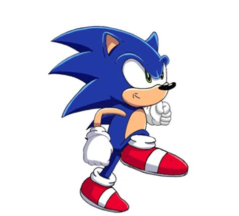 Sonic Running By Shadowbito On Deviantart