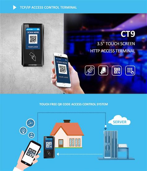 Contactless Qr Code Access Control System Solutioncivintec Global