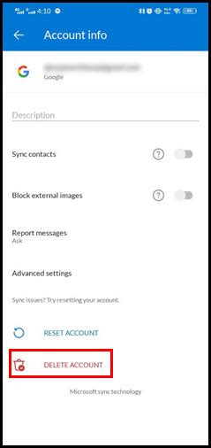 How To Delete An Outlook Account Remove Email Securely