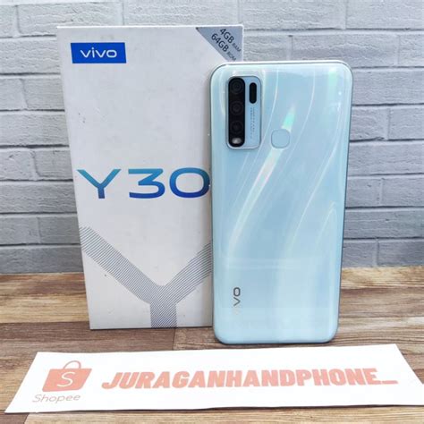 Jual Vivo Y30 4 128GB 6 128GB HP Second Seken Bekas Fullset Shopee Indonesia