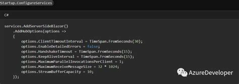 Blazor基础之signalr Azure开发者资源站，技术文章，开源书籍，技术问答 Azuredeveloper
