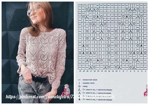 Узор для джемпера Спицы Узоры вязанных свитеров Вязаные стежки Схемы вязания