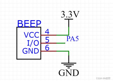 stm32学习记录——蜂鸣器 stm32蜂鸣器 csdn博客