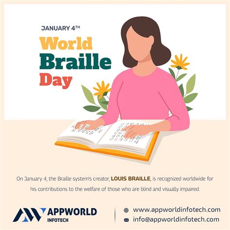 Appworld Infotech On Linkedin Appworldinfotech Ithub Braille Brailleday Braillesystem