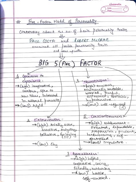 5 Factor Personality Pdf