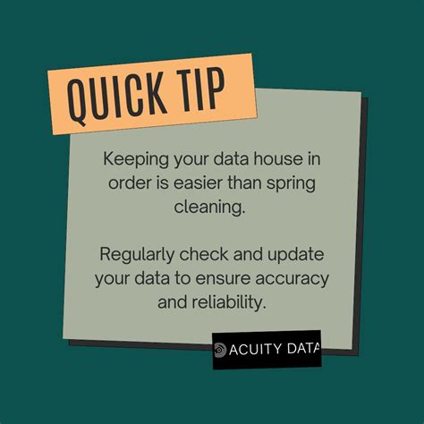 Acuity Data On Linkedin Dataquality Datamanagement Datatips