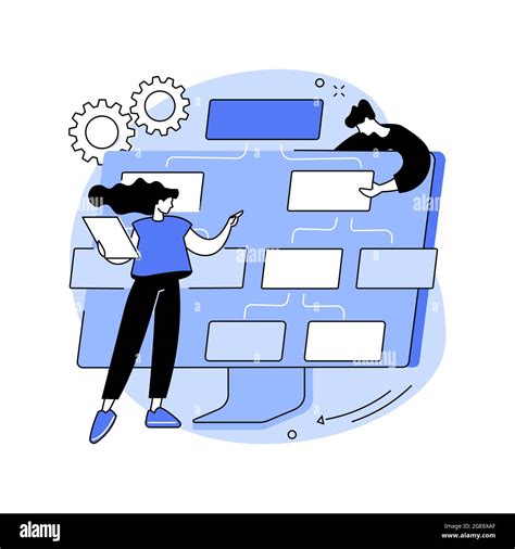 Information Architecture Abstract Concept Vector Illustration Stock