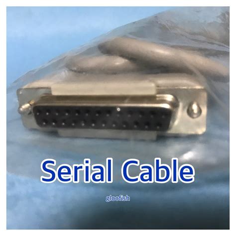 Serial Cable RS Optional Computers Tech Parts Accessories Cables Adaptors On Carousell