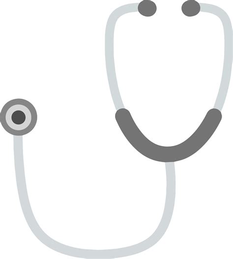 Stethoscope Cartoon Flat Illustration 10732520 Vector Art At Vecteezy