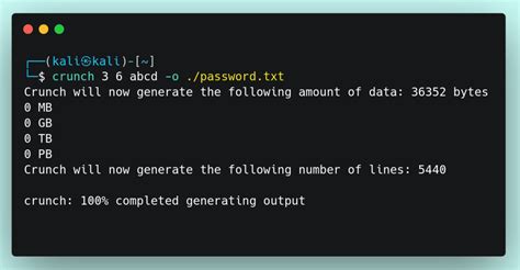 Short Report On Password Attack Tools Hydra And Crunch