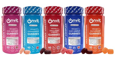 Onvit Nutrition Premium Vegan Vitamins And Sugar Free Gummies Uk