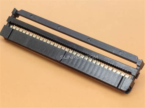 64 Pin Idc Female Connector With Strain Relief [6128] Sunrom Electronics