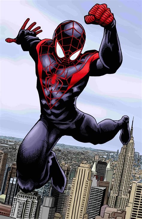 Ultimate Spider Man Color By Artistjerrybennett On Deviantart
