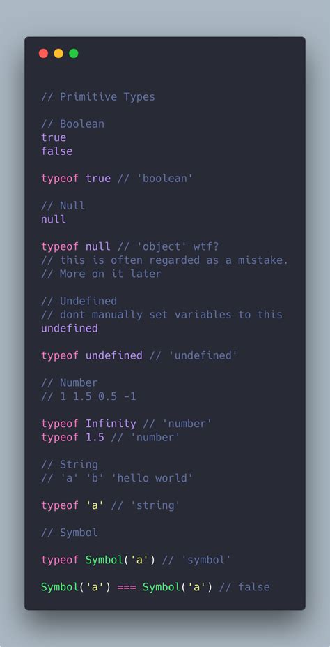 Javascript Essentials Types And Data Structures By Codedraken Codeburst