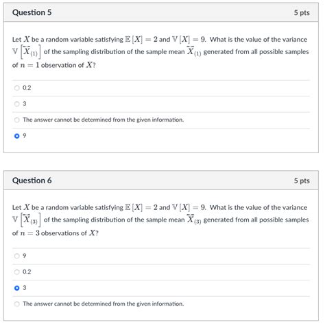 solved let x be a random variable satisfying e[x] 2 and