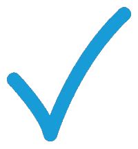 Blue Check Mark 