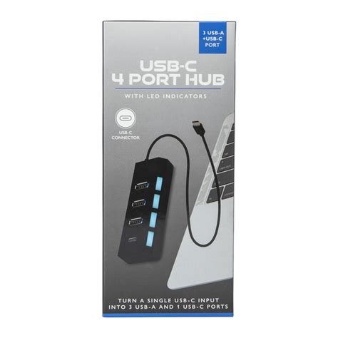 Usb C 4 Port Hub 1 Each Delivery Or Pickup Near Me Instacart