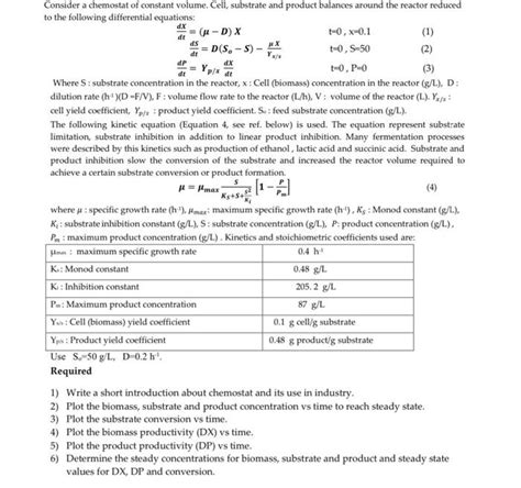 Solved Please Make Sure To Provide Matlab Code For The Plots