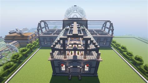 크리에이트 모드 야생 건축 기차역 외관 Youtube