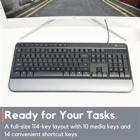 X9 Performance Ergonomic Usb Wired Keyboard
