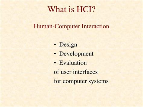 PPT Cs3724 Introduction To HCI PowerPoint Presentation Free Download ID 5236822
