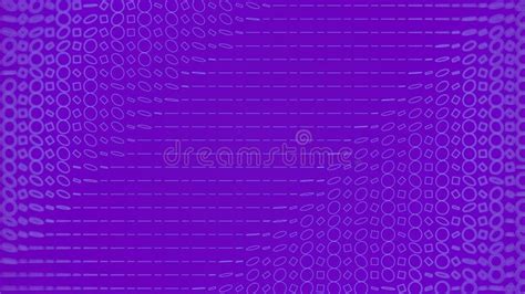Wave Loop Animation Of Simple Geometric Shapes 3d Rendering Pattern 4k