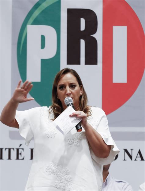 La Coalición Más Importante Del Pri Es Con La Gente Ruiz Massieu Pri