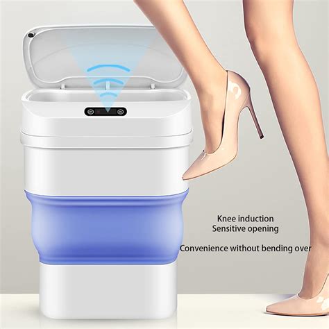 Електрична канта за отпадоци со сензор на движење Mkmarket