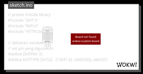 Example Dht22 Wokwi ESP32 STM32 Arduino Simulator