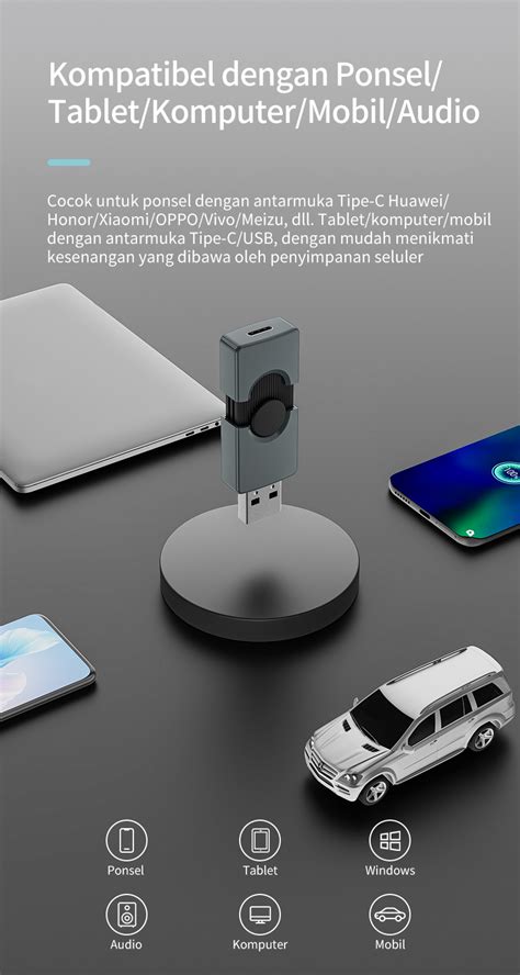 Jual HOT BASIKE Flashdisk OTG Type C USB 2 In 1 Dual Port 128GB 256GB 64GB Aman Cepat Ponsel