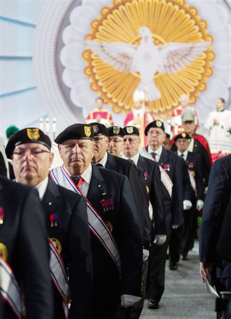 Knights Of Columbus Move Forward With New Uniforms Minus The Plumes