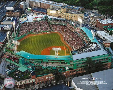 Boston Red Sox Aerial Photo Of Fenway Park 8x10 Photo Picture Great